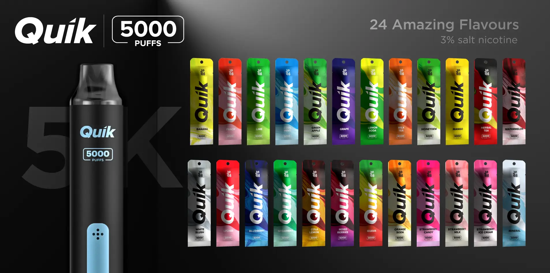 เปิดประสบการณ์ที่ดีกว่าเดิมกับ KS Quik 5000 puff