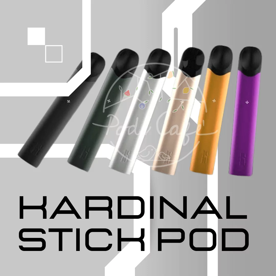 kardinal stick pod บุหรี่ไฟฟ้า ถูกใจนักสูบ - PodsCafe : Kardinal Stick ...